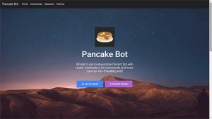 Pancake Discord bot: команды, как добавить и управлять