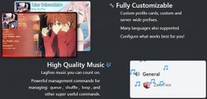 Discord Zero Two bot: команды, темы, настройка